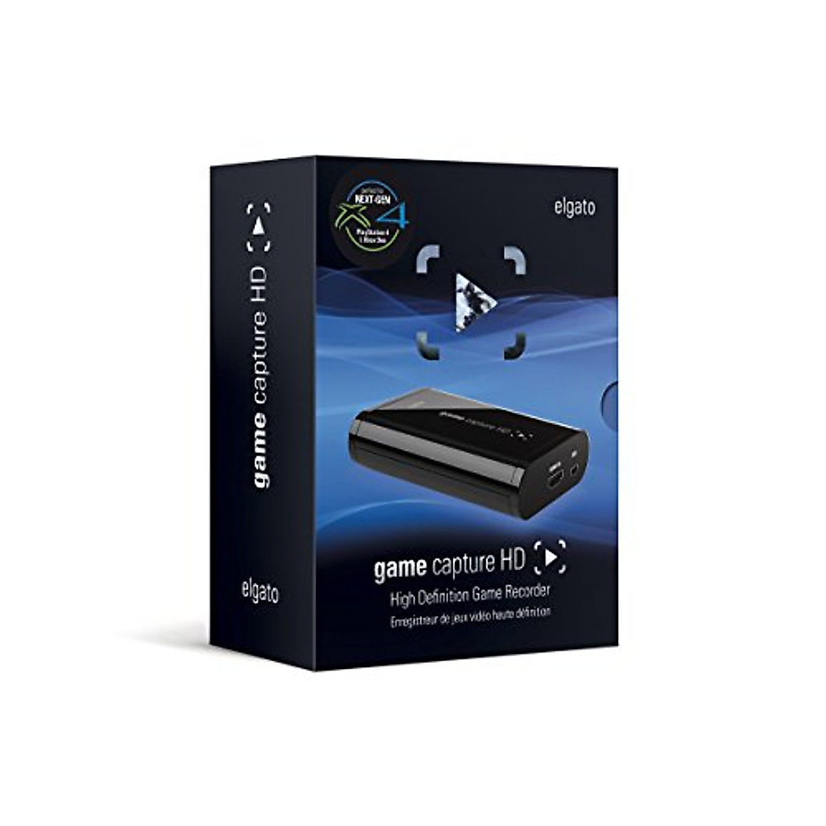 Elgato Game Capture HD - Xbox and PlayStation High Definition Game Recorder for Mac and PC, Full HD 1080p