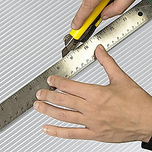 Kirumie 14 Pieces 4' x 2' x 0.16'' Polycarbonate Greenhouse Panels Twin-Wall Polycarbonate Panels Waterproof UV Protected Reinforced Clear Sheets, Panels use for Greenhouse, Outdoor, Plant Stand Roof