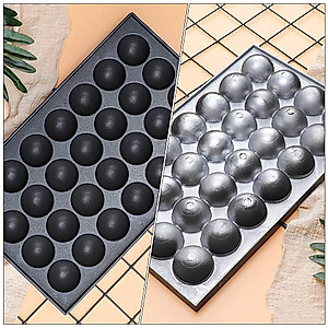 Takoyaki Pan, 28 Takoyaki Maker Baking Pan Japanese Octopus Meatball Grill Pan Egg Mold Tray Plate for Home Kitchen Cake Cooking Tool (13x7.9Inches)