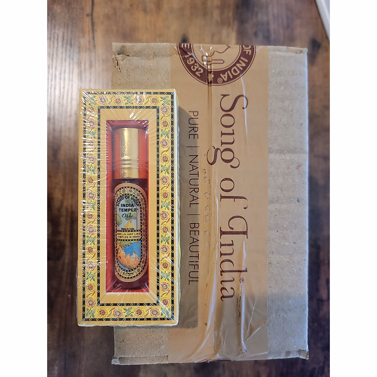 Song of India - India Temple Oil 8 ml Bottle (2 Pack)