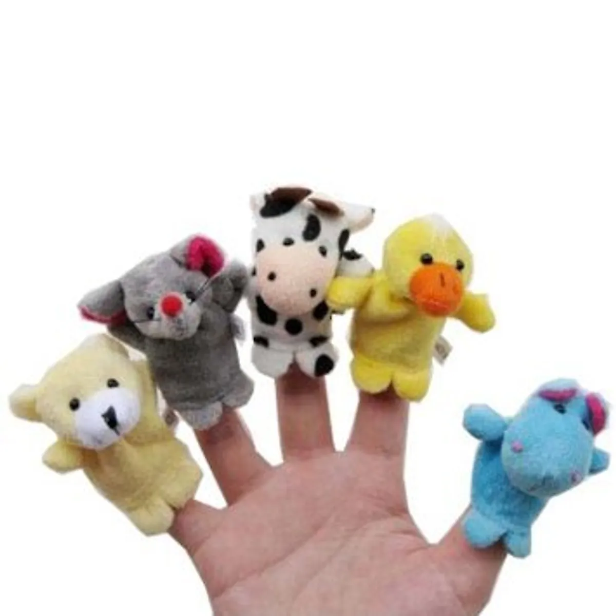 Finger Puppet Set | The Original Storytime Learning Aid | 16 Pack | Puppets for Teachers | Parents | Students & Children - Storytelling Reading Prop
