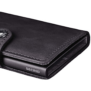 Secrid Men's Card Cases, Black, One Size