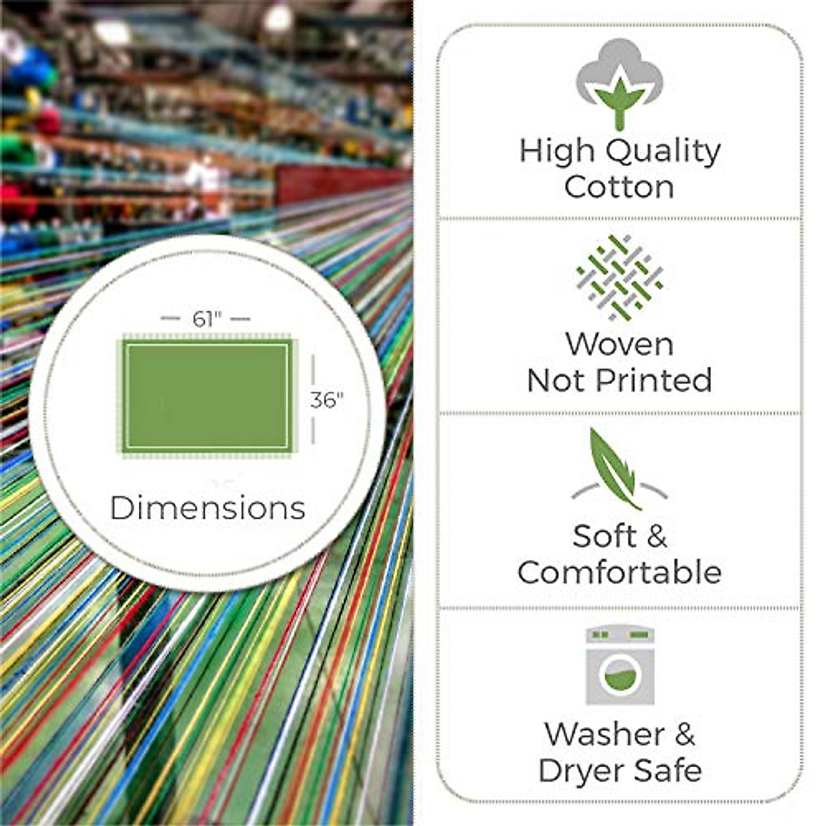 Pure Country Weavers US Air Force - Fighter Jets American Flag Blanket - Gift Military Tapestry Throw for Back of Couch or Sofa - Woven from Cotton - Made in The USA (61x36)