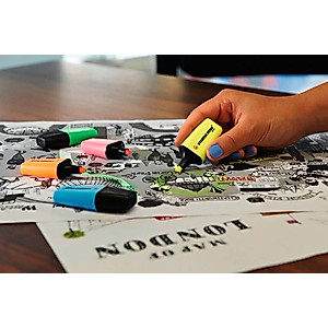 STABILO Highlighter - BOSS Mini Deskset of 4 Assorted Colours