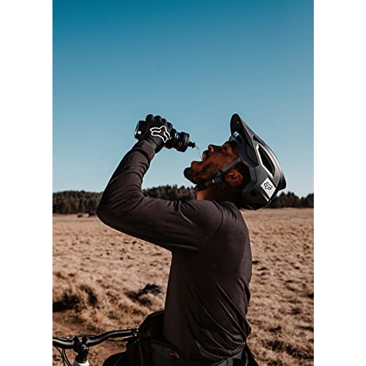 Fox Racing Speedframe Pro Mountain Bike Helmet, Black, Large