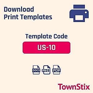 (2" x 4") 30 Sheets, Printable White Sticker Labels, Laser/Inkjet Printing - Matte, 10 per Page