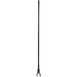 Carlisle FoodService Products 3697000 Vinyl Coated Metal Mop Handle, 15/16" Diameter x 60" Length, Black, For Jaw Style Wide Band Mops (Pack of 12)