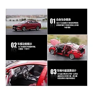 Alloy Resin Car Vehicle Model 1 18 Fit for Eado 2021Vehicle Diecast Scale Alloy Car Model Static Display Adult Collection Toys Festive Deluxe Gift