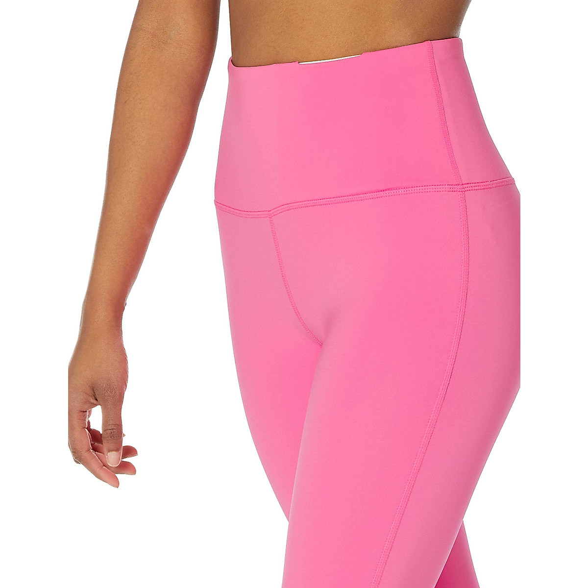 Amazon Essentials Women's Active Sculpt High-Rise Full-Length Legging (Available in Plus Size), Bright Pink, Medium