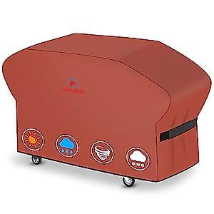 Comnova Griddle Cover for Blackstone 28 Inch Griddle with Hood - 600D Flat Top Grill Cover for Blackstone Pro Series Griddle Heavy Duty Waterproof, 28 in BBQ Cover for Blackstone 1883, 1924 and More