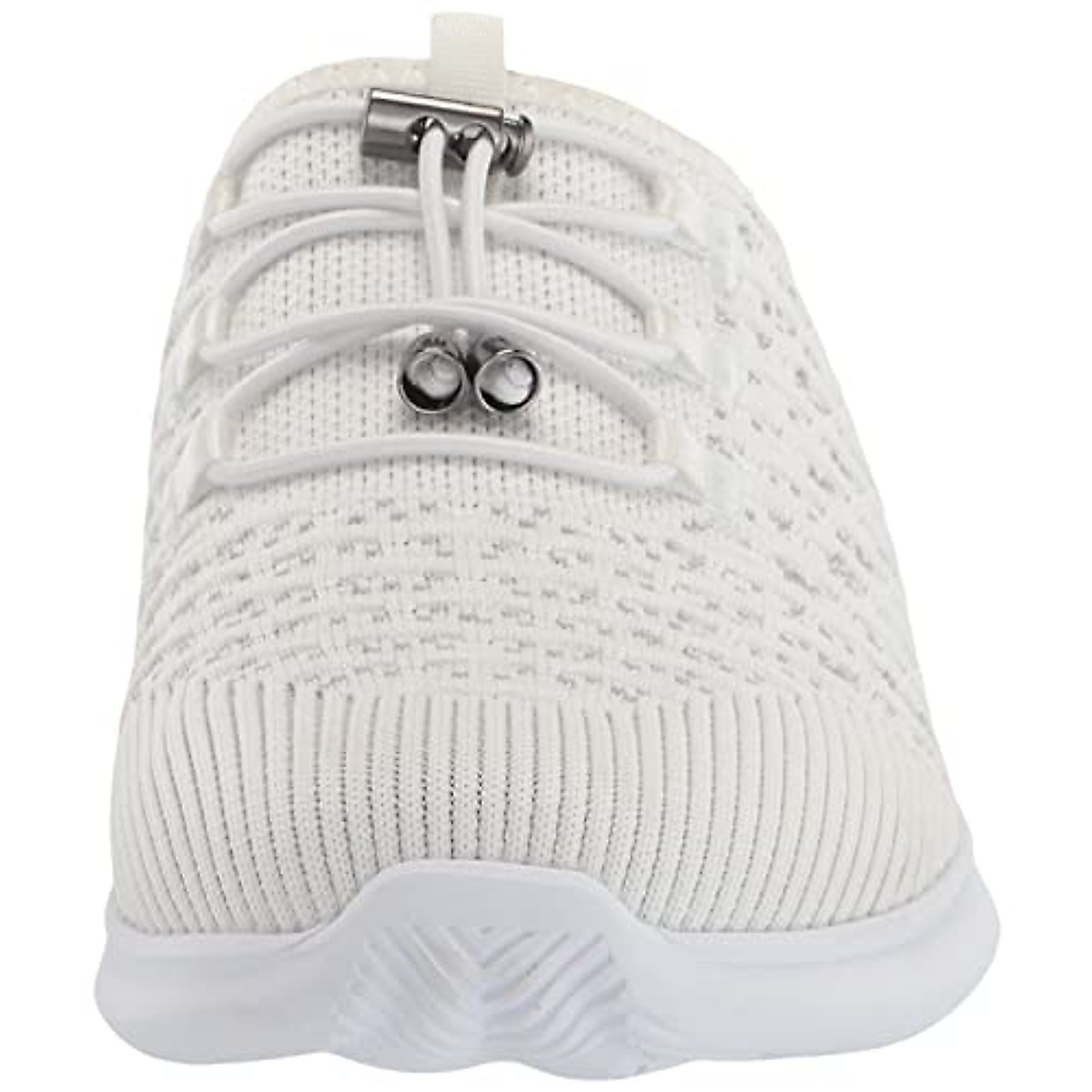 Propét Women's TravelBound Slide Sneaker, White Daisy, 6.5 XX-Wide