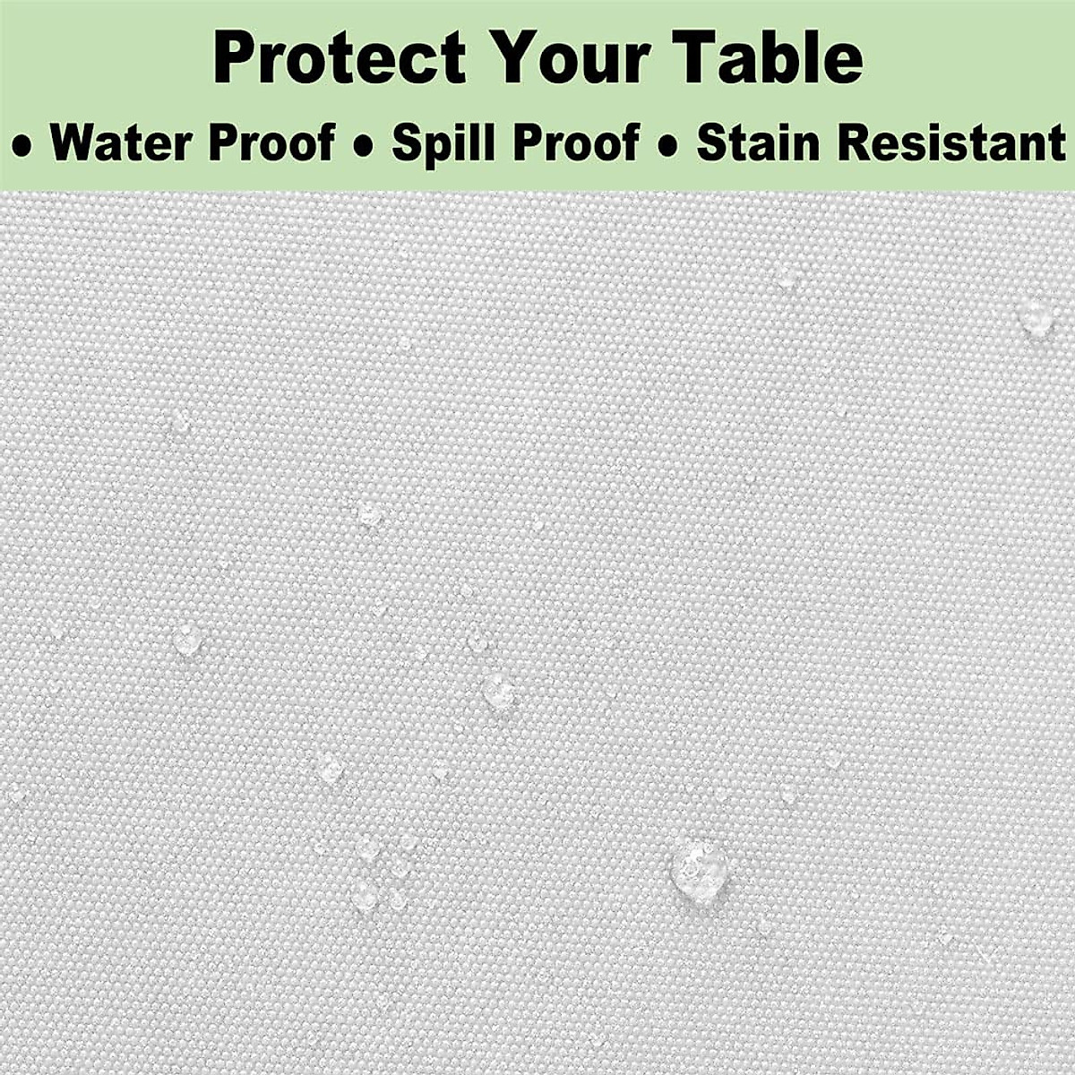 Plastic White Tablecloths 3 Pack Disposable Table Covers 54" x 108" Rectangular Table Cloths for Parties Engagement Wedding Bridal Shower Banquet, Fits 6 to 8 Foot Rectangle Tables