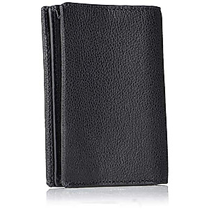 TUMI - Nassau Gusseted Card Case Wallet for Men - Black Texture