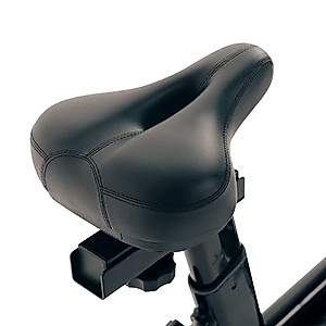 Fitness Reality Cycling Exercise Bike with Bluetooth Workout Tracking, 360° Adjustable Tablet Holder, 14 Levels Magnetic Resistance & Optional On Demand Coaching