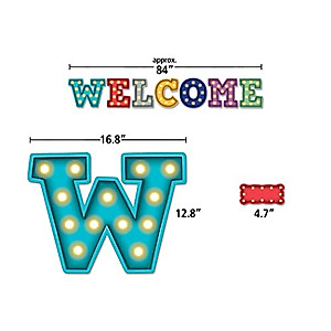 Teacher Created Resources Marquee Welcome Bulletin Board Display