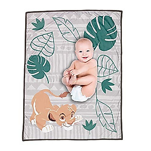 Lambs & Ivy Disney Baby The Lion King Picture Perfect Sherpa Baby Blanket