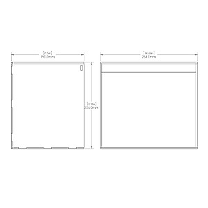 RPFAB LLC, KISS Simple Triple Wide (KTW) Book Nook Kit, Wooden Diorama Project, Model DIY Dollhouse, Bookend Book Nook Building with LED Light, Gift for Birthdays, Christmas, Holiday, USA Made