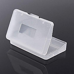 WICAREYO Clear Cartridge Protection Game Case Dust Cover for Gameboy Advance GBA Pack 10PCS
