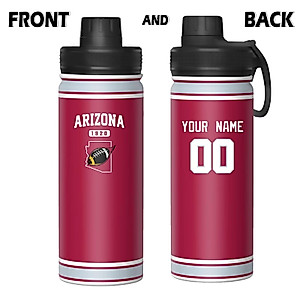 ANTKING Arizona Tumbler Travel Mug Coffee Cup Custom Name Number Gifts for Men Women Youth