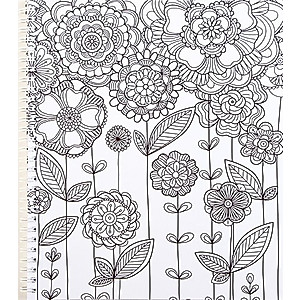 Color & Frame - 3 Books in 1 - Nature, Country, Patchwork (Adult Coloring Book)