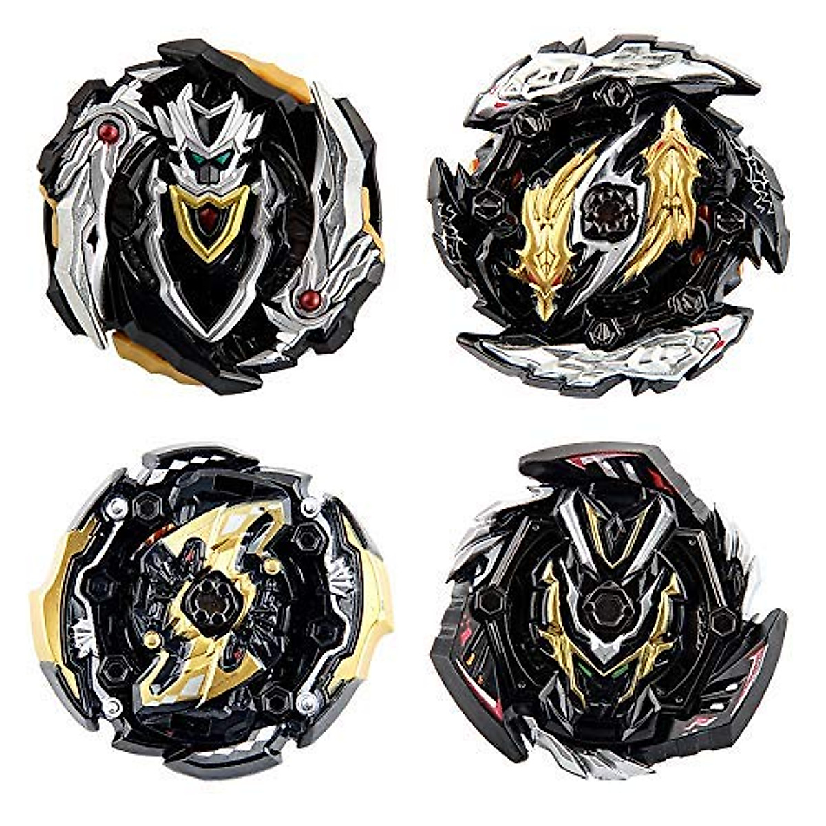 ROKK NOW Metal Fury Bey Battle Burst Gyro Attack with Starter Battle Arena, Launchers & Includes 4 Bay Battling Metal Gyro Bey Battle Top Blades for Adults, Boys & Girls