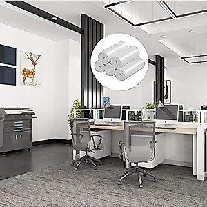 Emlymoly 3 Gallon Small Trash Bags, Biodegradable Recycled Compostable Unscented, Trash Can Liners for Bathroom Office Kitchen, 5 Rolls 100 Counts