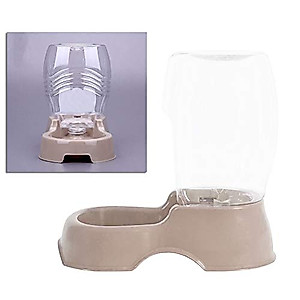 TEHAUX Pet Cat Dog Water Dispenser Automatic Water Bottle Feeder Healthy Waterer Fountain 900ml for Puppy Small Dogs and Cats (Random Color)