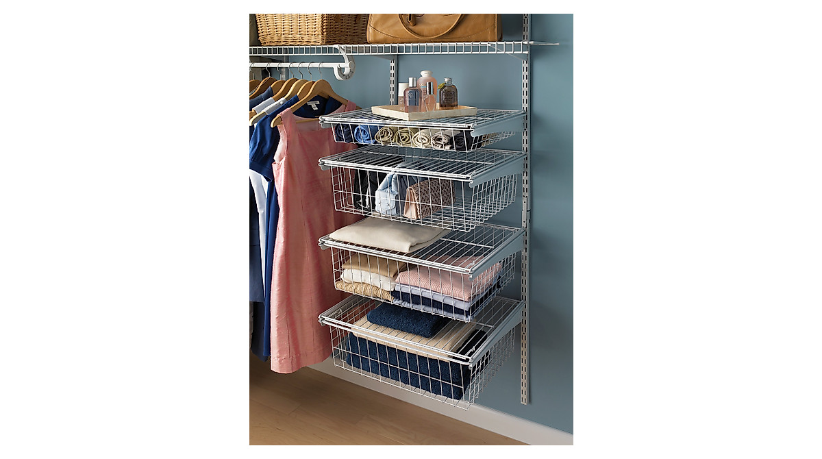 ClosetMaid 2815 ShelfTrack 4-Drawer Kit for Easy Closet Organization