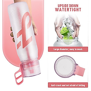 sipperment Water Bottle with Straw, 650ml Air Water Bottle Air Starter Set Drinking Bottles with 5 Flavour Pods 0 Sugar, BPA Free, Leak-proof