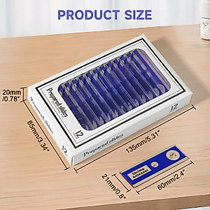 Jiusion 48Pcs Prepared Microscope Slides Specimen Animals Insects Plants Flowers Sample Biological Specimen, Stereo Microscope Slide for Kids Children Students Enlighten Education