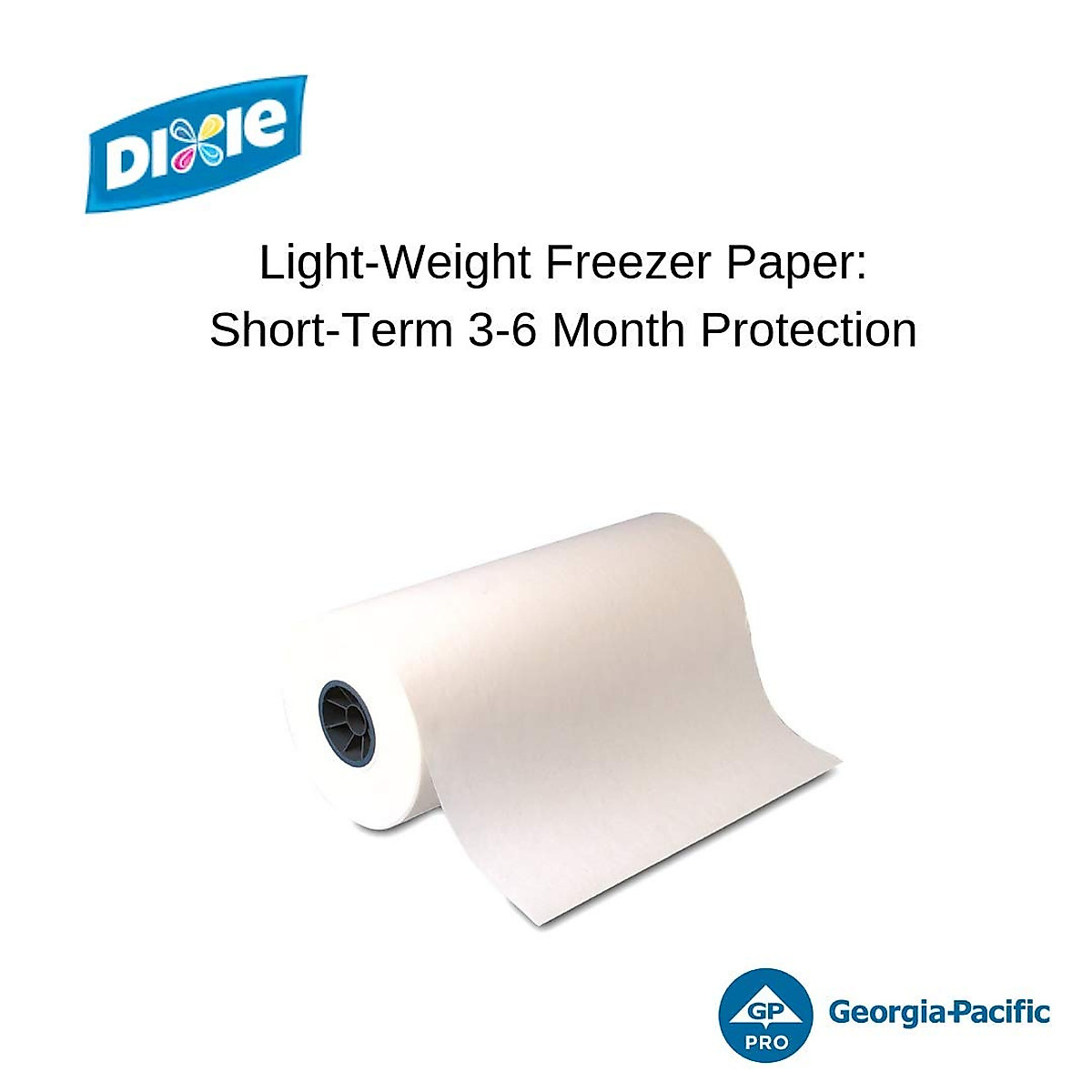 Dixie Kold-Lok Freezer Paper by GP PRO (Georgia-Pacific) White, 18" W x 1,100' L, KL18, (Case of 1 Roll)