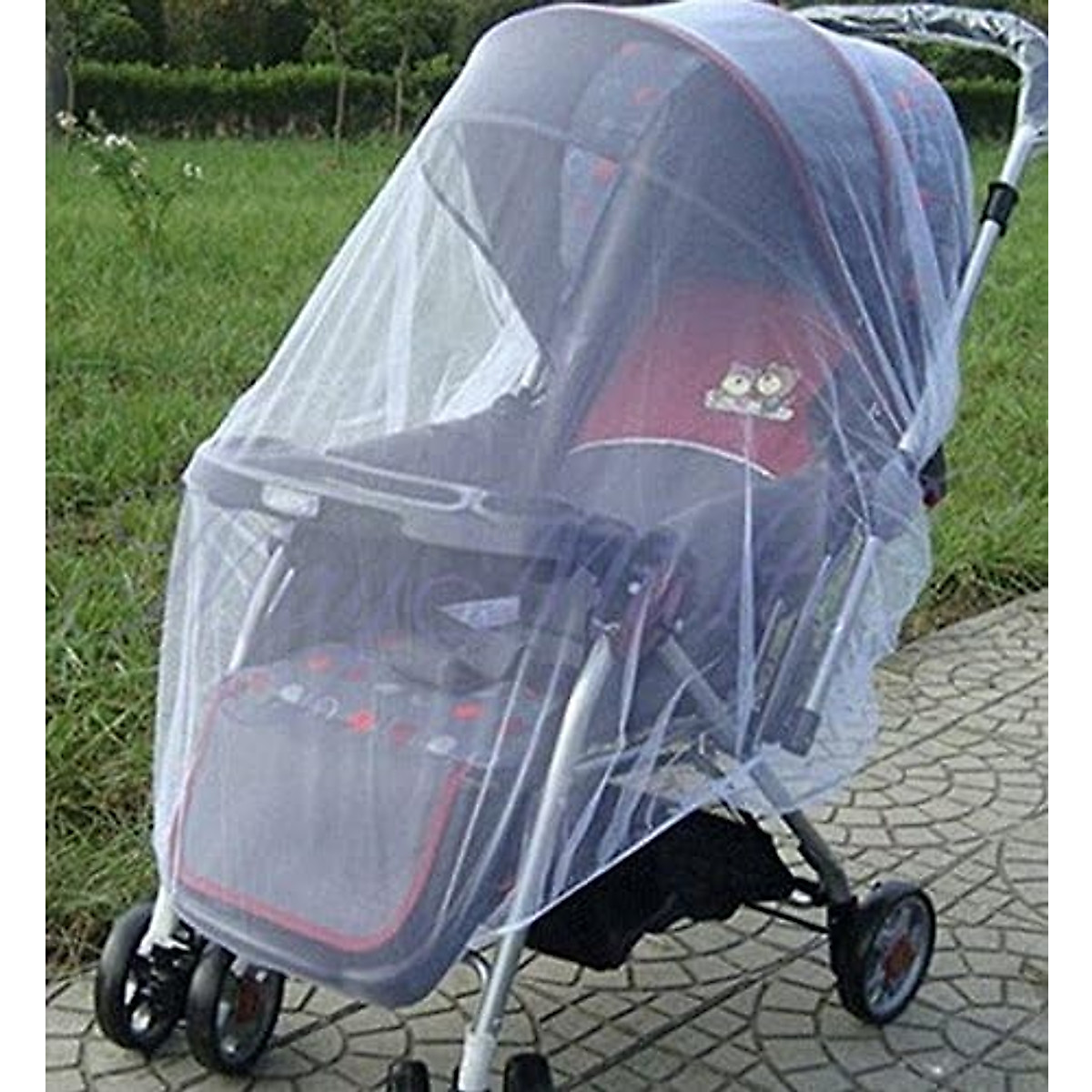Yosoo Baby Net Cart Full Cover Travel System Netting Bee Net for Baby Strollers, Bassinets, and Car Seats Mesh