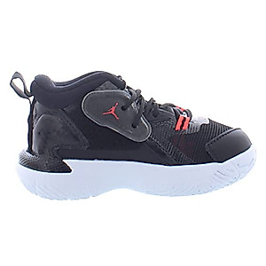 Nike Jordan Zion 1 Bt Infant/Toddler Shoes Size 5, Color: Black/Bright Crimson/White-Black