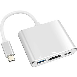 Battony USB C to HDMI Adapter USB Type C Adapter Multiport AV Converter with 4K HDMI Output USB C Port & USD3.0 Fasting Charging Port Compatible for MacBook Pro / Air 2019/2018 iPad Pro 2019