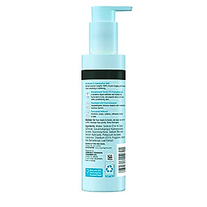 Neutrogena Skin Balancing Purifying Gel Cleanser with 2% Polyhydroxy Acid (PHA), Softening Face Wash for Normal & Combo Skin, Paraben-Free, Soap-Free, Sulfate-Free, 6.3 oz