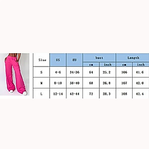 Piacakece Women Casual Sweatpants High Waist Wide Long Leg Pants Loose Relaxed Joggers Workout Trousers Streetwear (01-Light Gray, S)