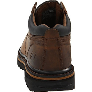 Skechers mens Mariner industrial and construction shoes, Dark Brown, 11 US
