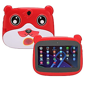 CHICIRIS HD Tablet, US Plug 100240V 7 Inch Kids Screen Tablet Octa Core Dual Camera 32GB ROM for Game (US Plug)