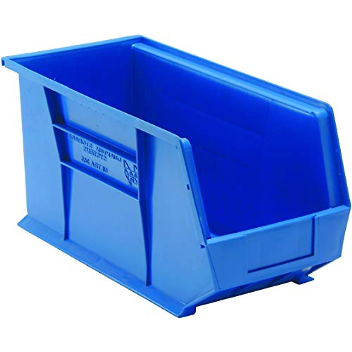 QUANTUM STORAGE SYSTEMS K-QUS265BL-2 2-Pack Ultra-Stack and Hang Bins, 18 inch x 8-1/4 inch x 9 inch, Blue