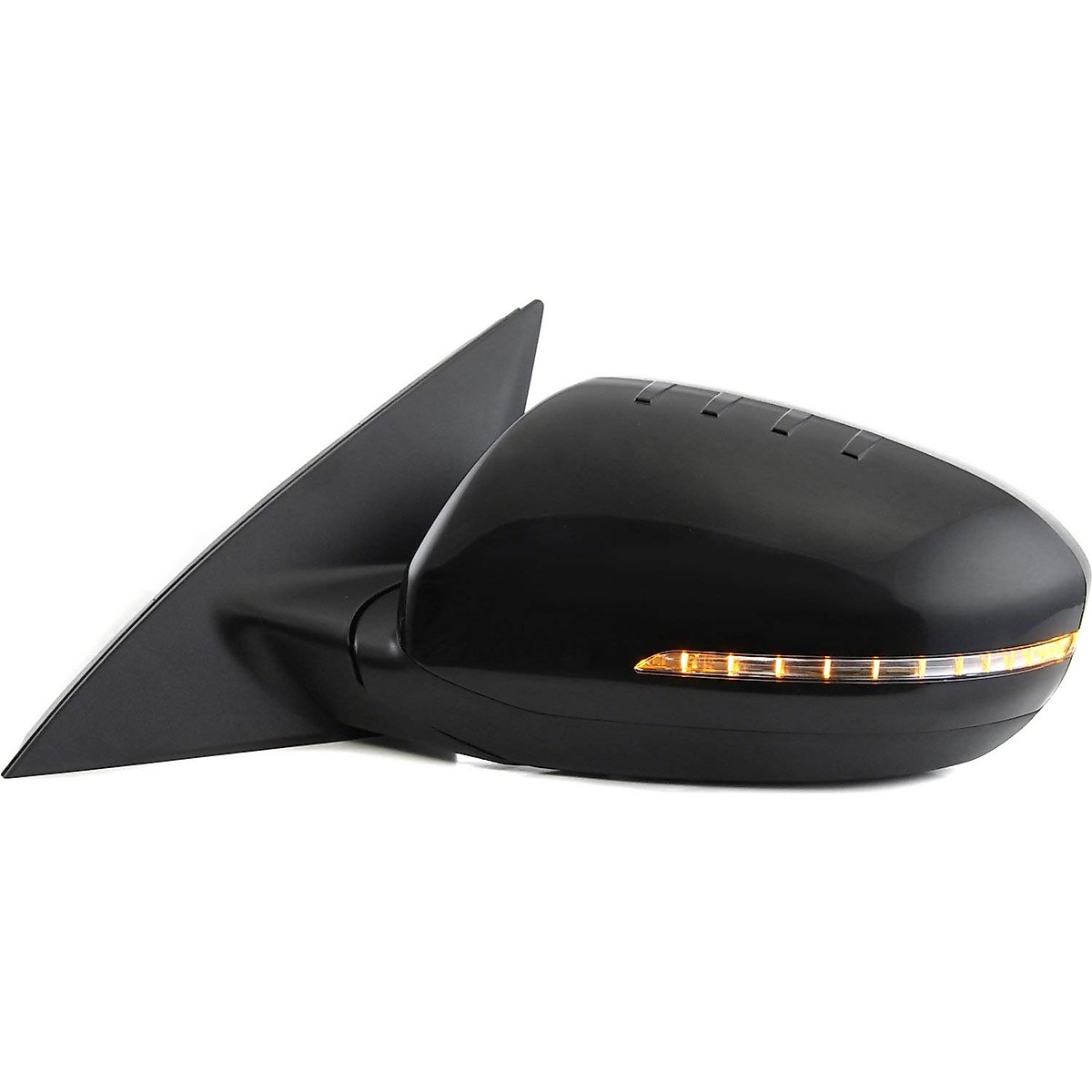 Kool Vue Driver & Passenger Side Power Heated Mirrors for Kia Optima 2012-2013 Power Fold With Signal Light Paintable USA Built Vehicle