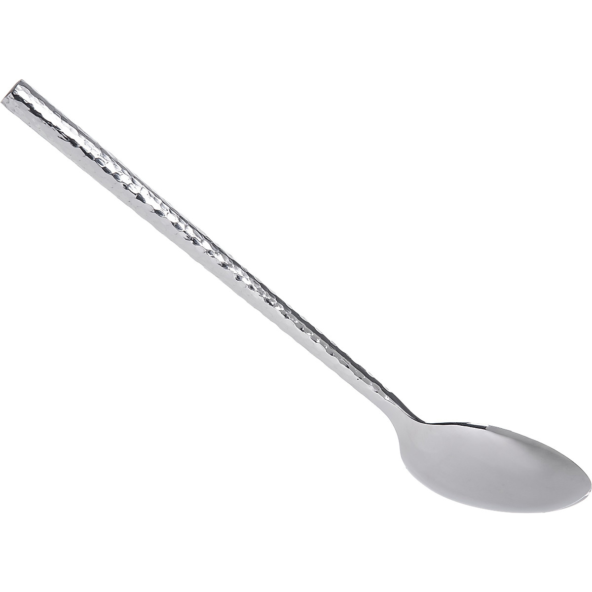 Carlisle FoodService Products 60200 Hammered Stainless Steel Solid Serving Spoon, 12