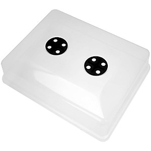 1pc Pot Protective Lid Heat Preservation Nursery Pots Lid Gardening Moisturizing Cover Nursery Pots Cover Transparent Planter Pot Lid