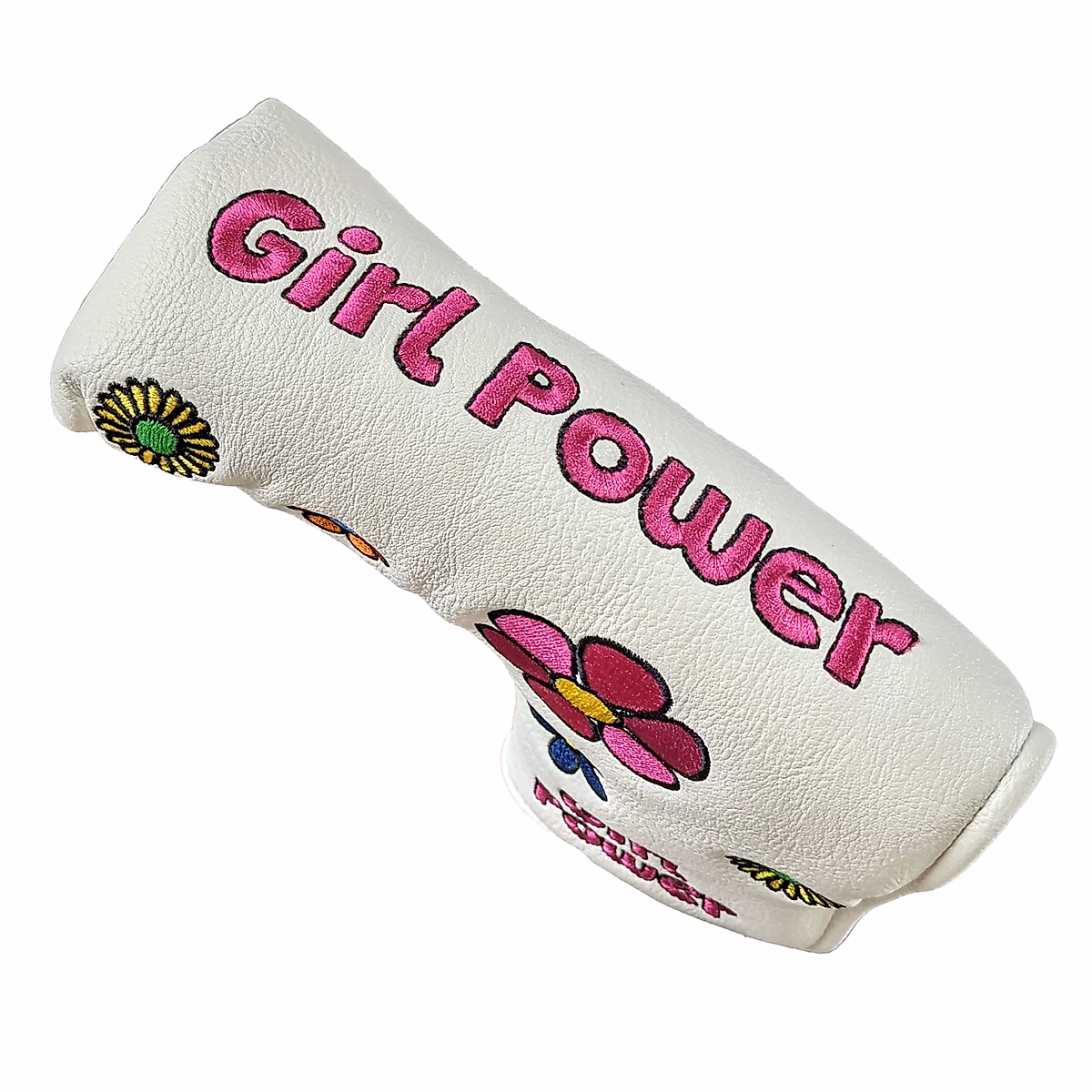 Foretra - Limited Edition Girl Power Golf Putter Headcover Quality PU Leather Magnetic Closure for Blade Style Putters