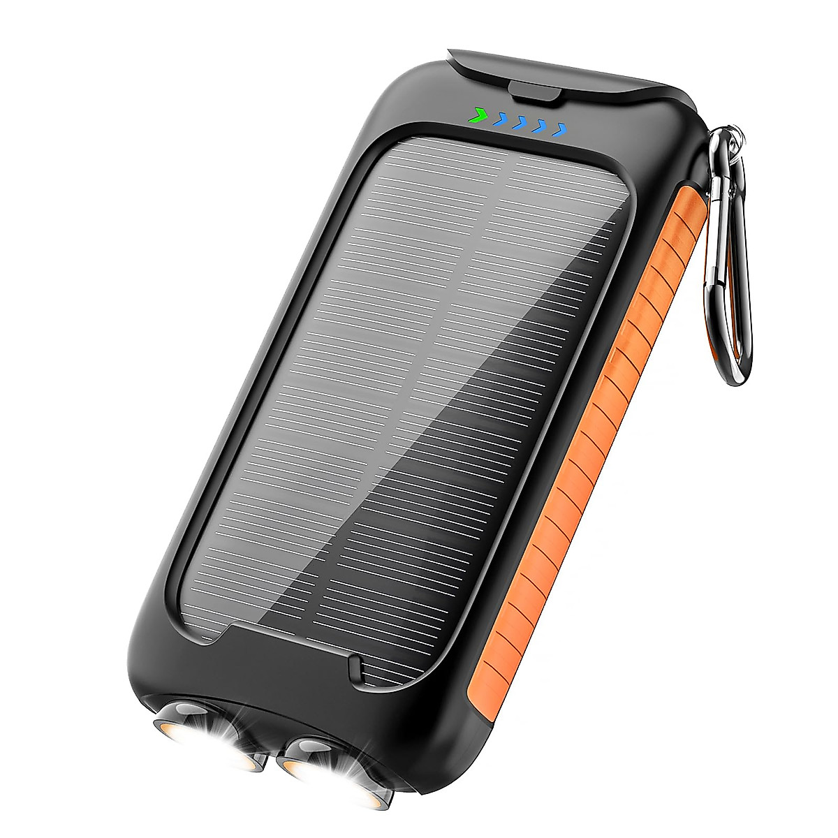 𝟮𝟬𝟮4 𝙐𝙥𝙜𝙧𝙖𝙙𝙚 Solar Power Bank, Solar Charger, 38800mAh Outdoor Portable Charger, External Battery Pack 5V/3.1A Fast Charger Type C Ports with LED Flashlights, Perfect for Travel Camping
