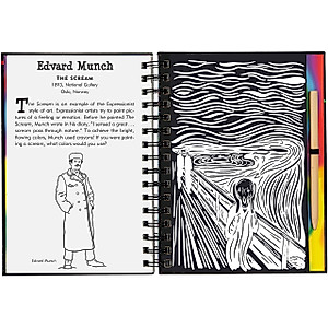 Scratch & Sketch Fine Art (Trace Along)