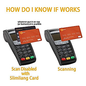 Slimliang rfid blocking card (white)