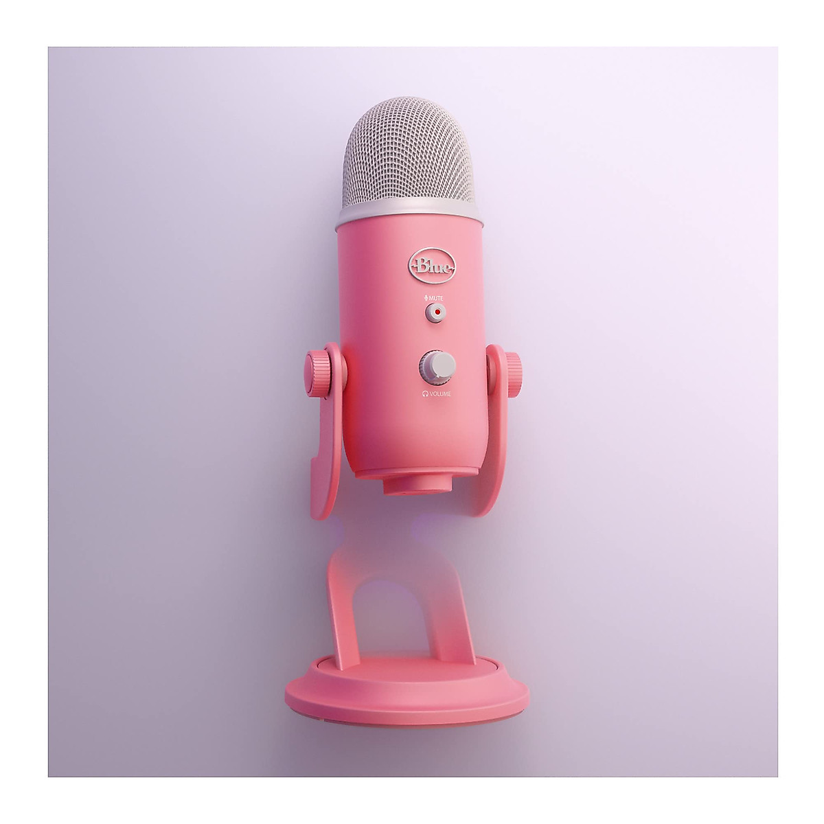 Blue Microphones Yeti USB Microphone Aurora Collection (Pink Dawn) Bundle with Pop Filter (2 Items)