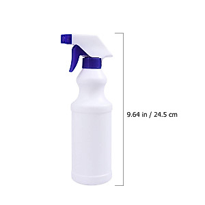 4pcs 500ml 16oz Plastic Spray Bottle Heavy Duty Empty Spraying Bottles Sprayer Cleaning Solutions Mist Water Bottles Industrial Laboratory Spray Bottles