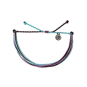 Pura Vida Berry Cute Bracelet - 100% Waterproof, Wax-Coated - with Iron-Coated Copper Charm