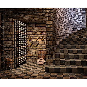 VintageView Wall Series Perch - 1 Bottle Wall Mounted Vertical Wine Bottle Rack (Satin Black) - Stylish Modern Wine Storage with Label Forward Design (Black)